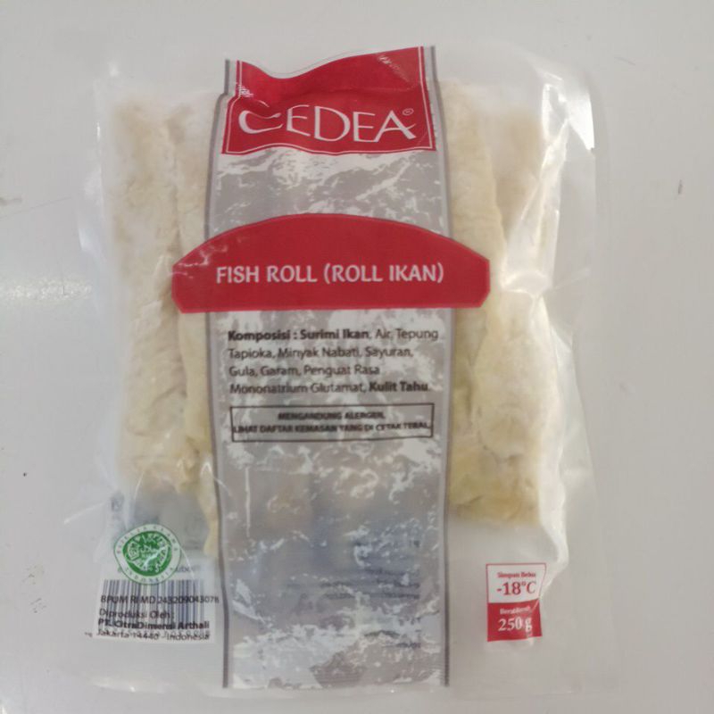 Jual CEDEA FISH ROLL 10S 250GR | Shopee Indonesia