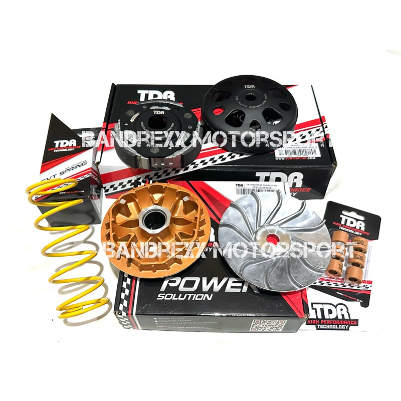 Jual CVT Upgrade Kit TDR Racing Pulley Golden TDR-Kampas ganda TDR ...