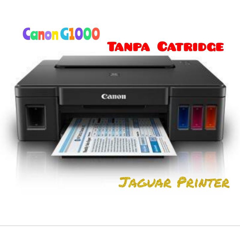 Jual Printer canon G1010 / G1000 kosongan ( Tanpa Catridge ) | Shopee ...