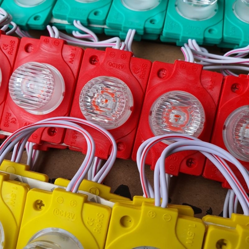 Jual MODUL LED 1 MATA JUMBO 1,5W 12V LAMPU VARIASI 1 MATA JUMBO 12V ...