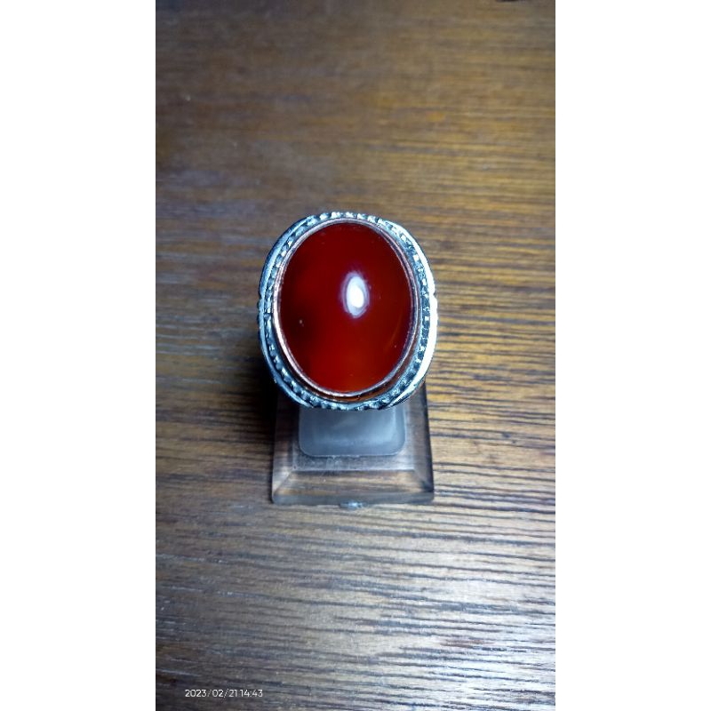 Jual NATURAL BARU AKIK RED BARON | Shopee Indonesia