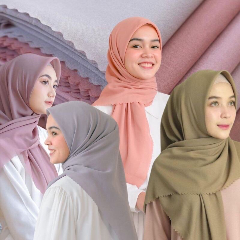 Jual NUHAA - Hijab Voal Syar'i 130x130 | Hijab Segiempat Syar'i ...