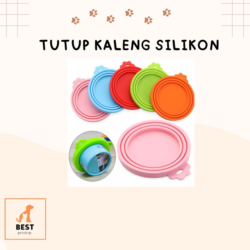 Jual tutup kaleng silikon wet food | Shopee Indonesia