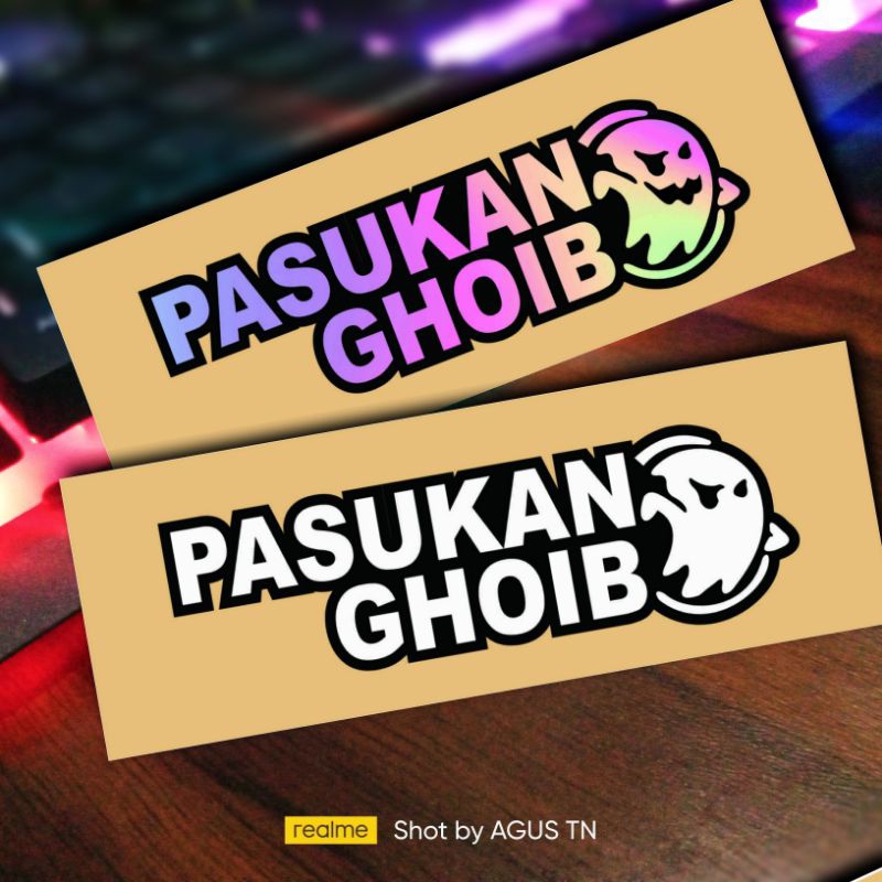 Jual STIKER PASUKAN GHOIB STICKER CUTTING STIKER MOTOR STIKER TIMBUL ...