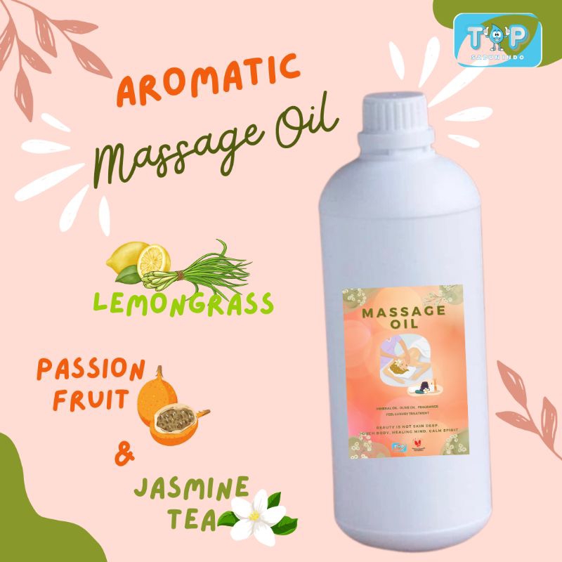 Jual MASSAGE OIL MINYAK PIJAT MINYAK URUT AROMATIC 1 LITER | Shopee Indonesia