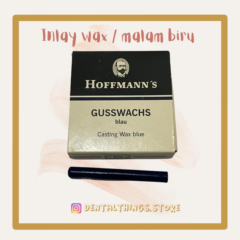 Jual INLAY ONLAY WAX // MALAM BIRU // malam biru inlay wax ungu / inlay ...