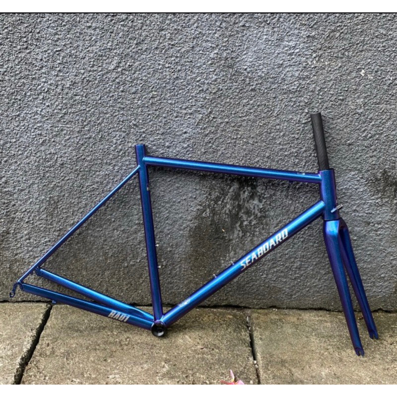 Jual Frame SEABOARD TSUNAMI roadbike rainbow size L panjang tinggi 53cm ...