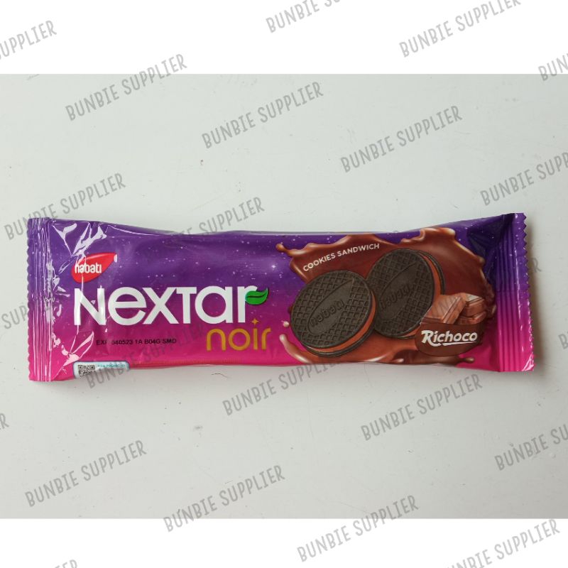 Jual Nabati Nextar Noir Cookies Sandwich Coklat Richoco Cookies And Cream 22gr X 10pcs Renceng