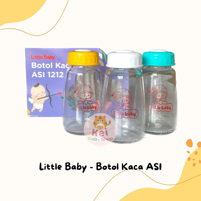 Jual Botol ASI Kaca Little Baby 150ml - Kontainer ASIP Kaca | Shopee Indonesia