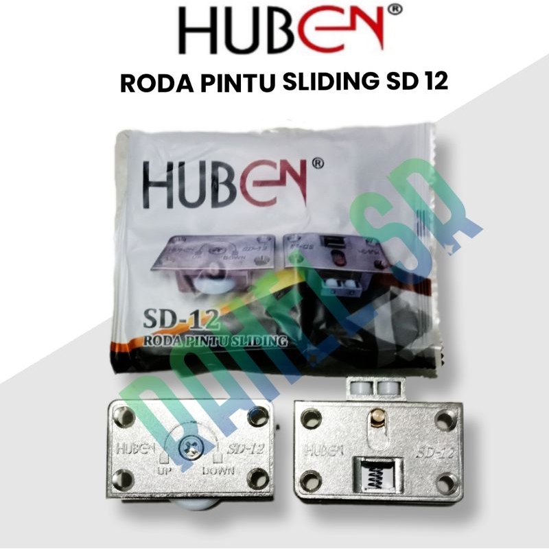 Jual RODA PINTU ALMARI SLIDING SD 12 HUBEN || RODA PINTU ALMARI GESER ...
