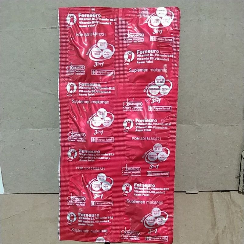 Jual Original Forneuro stripan isi 6 | Shopee Indonesia
