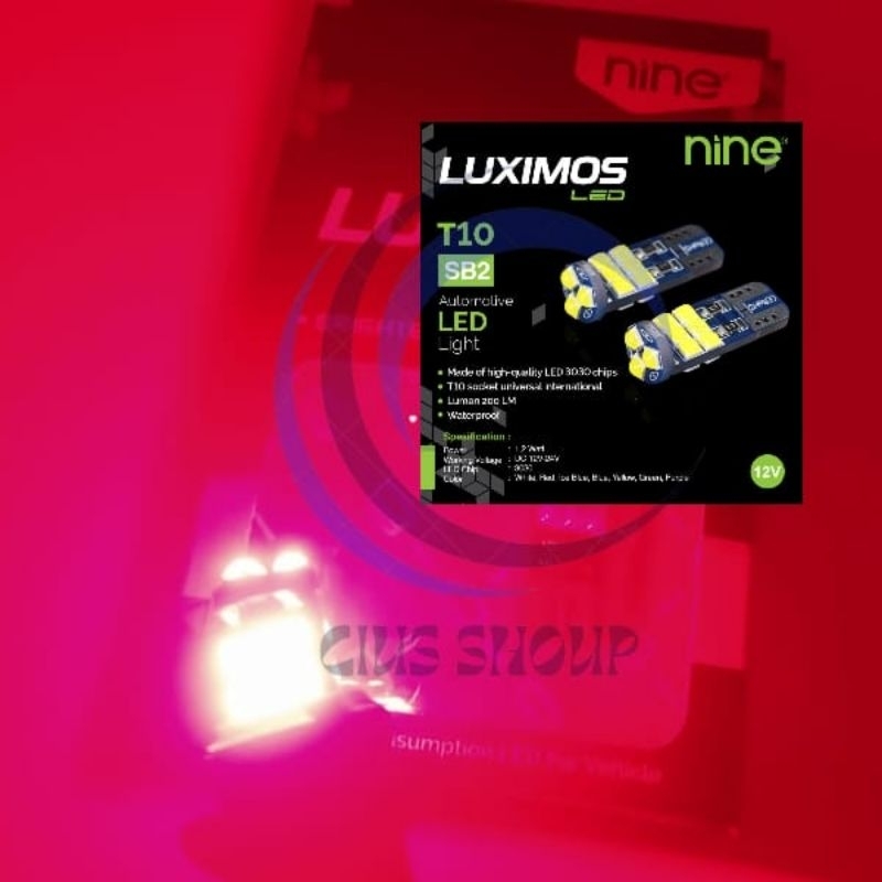 Jual LAMPU LED T10 CREE SB2 15 TITIK AC DC LUXIMOS NINE SEIN DAJJAL ...