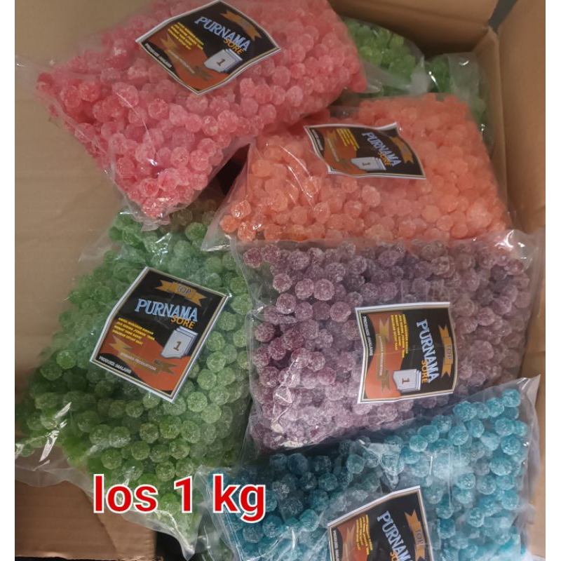 Jual fruity candy los 1kg | Shopee Indonesia
