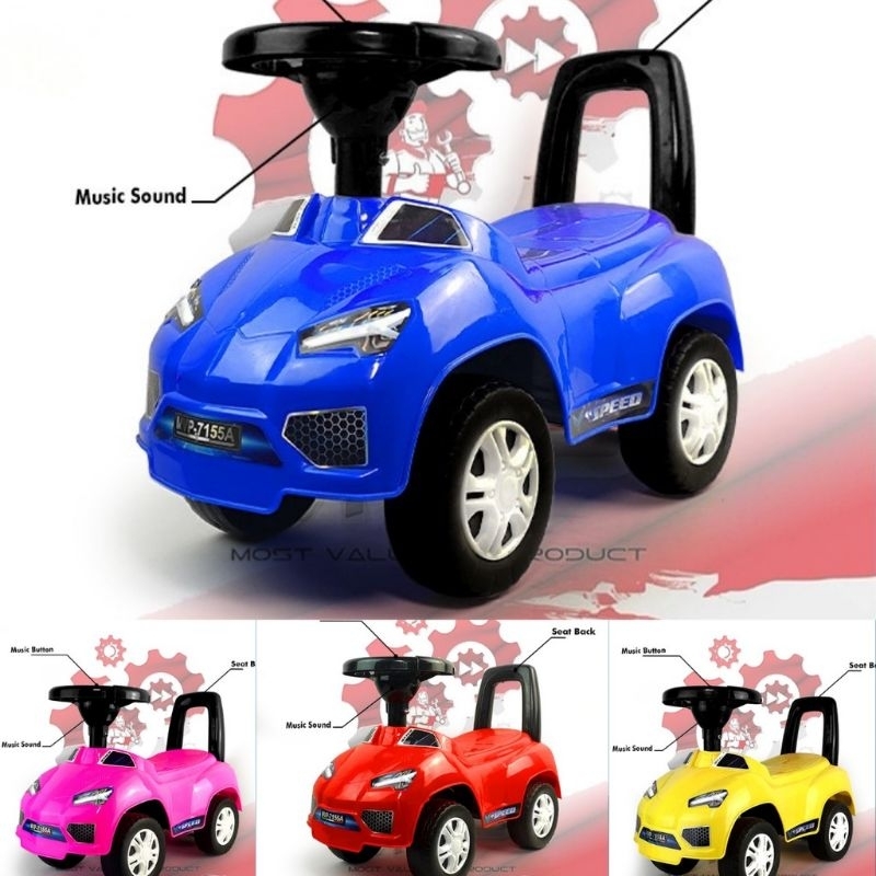 Jual Mobilan Anak MPV Lambo Bisa di duduki ada musik | Shopee Indonesia