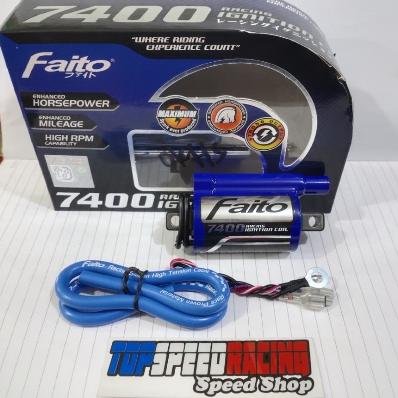 Jual KOIL RACING FAITO 7400 UNIVERSAL ALL MOTOR KARBU | Shopee Indonesia