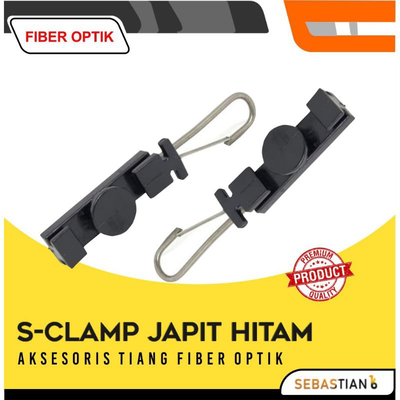 Jual S-CLAMP/SKLEM KABEL FIBER OPTIK [FO] | Shopee Indonesia