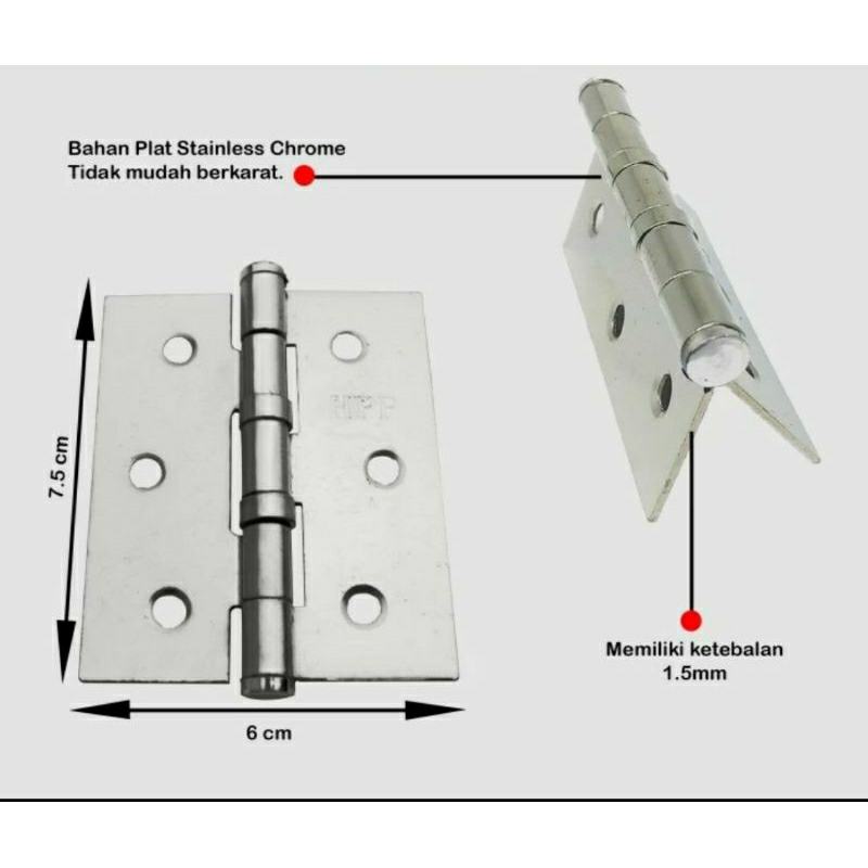 Jual Engsel Jendela 3 inch HPP GRT | Shopee Indonesia