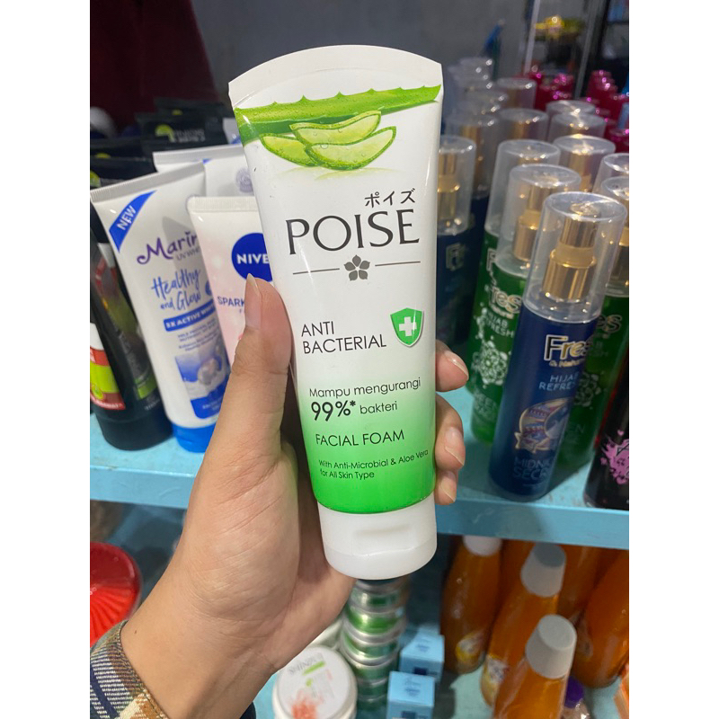 Jual POISE Facial Foam Anti Bacterial | Shopee Indonesia