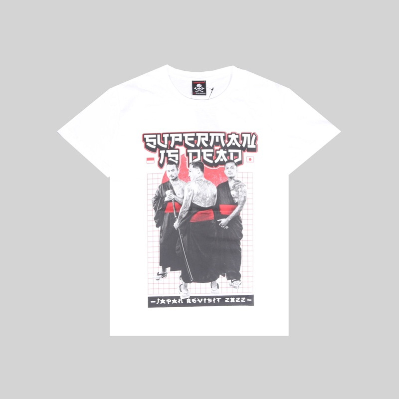 Jual TS SUPERMAN IS DEAD - JAPAN TOUR WHITE ( ROCK MERCH ) | Shopee ...