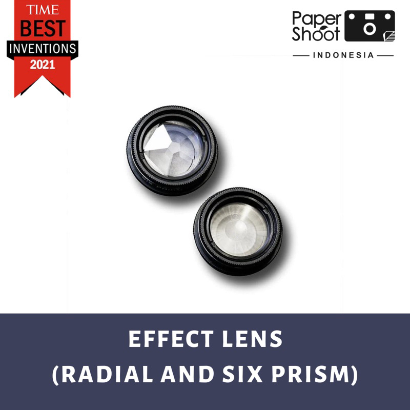 Jual Paper Shoot Effect Lens Set - Radial Lens & Six Prism Lens ...