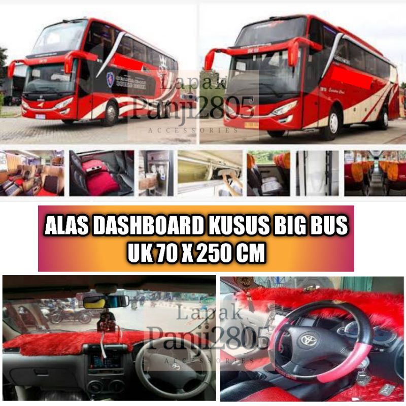Jual ALAS DASHBOARD BULU RAFSUR IMPORT KUSUS TRUK UKURAN BESAR BIG BUS ...