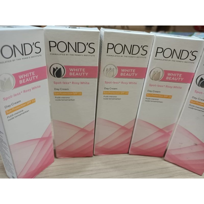 Jual Ponds white beauty day cream 20gr | Shopee Indonesia