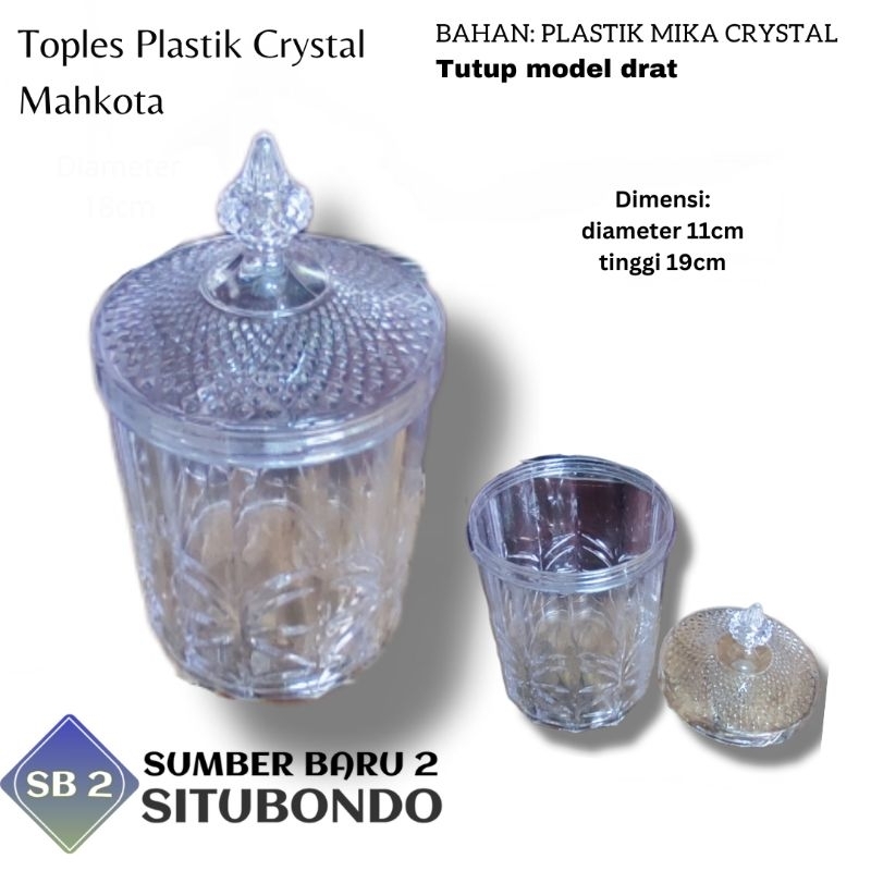 Jual Toples Mika Crystal Mahkota | Shopee Indonesia