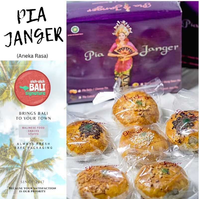 Jual Pia Janger Bali (Cokelat/Keju/Kacang Ijo/Kacang Tanah/Mix ...