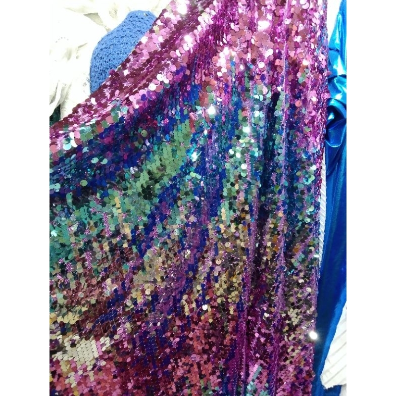 Jual KAIN SEQUIN/PAYET GRADASI PREMIUM | Shopee Indonesia