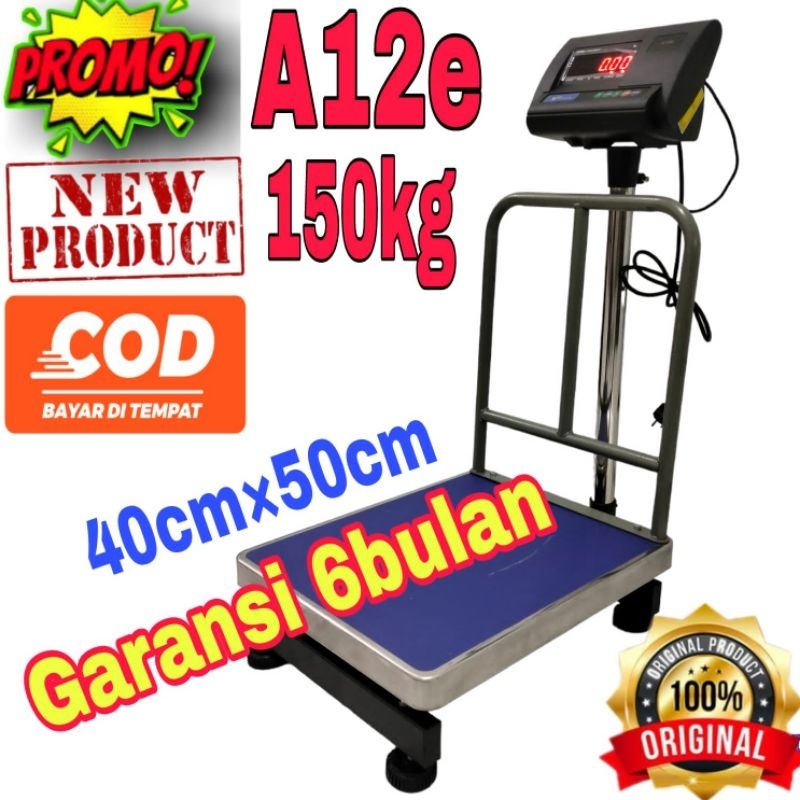 Jual Timbangan digital A12E 150kg | Shopee Indonesia