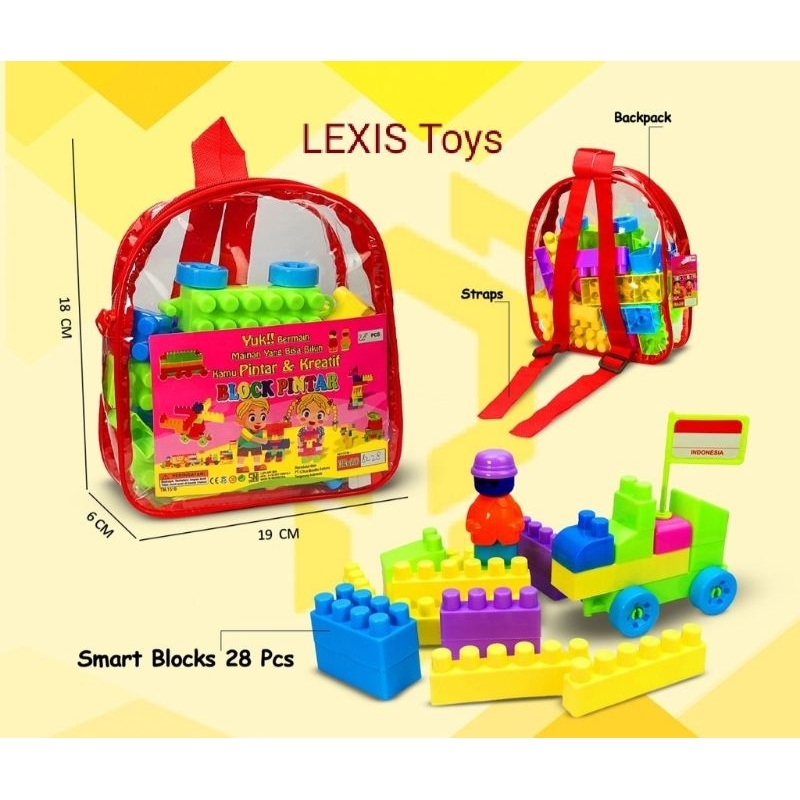 Jual Block Tas Ransel 28 pcs | Shopee Indonesia