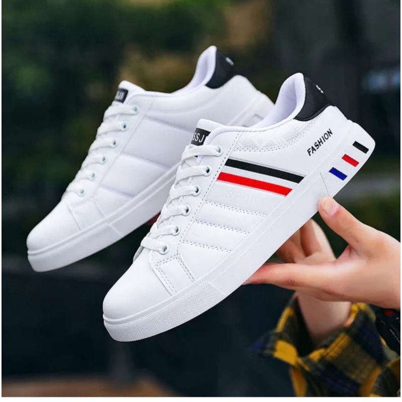 Jual sepatu kets casual pria dan wanita SS-SENJI BATIK | Shopee Indonesia