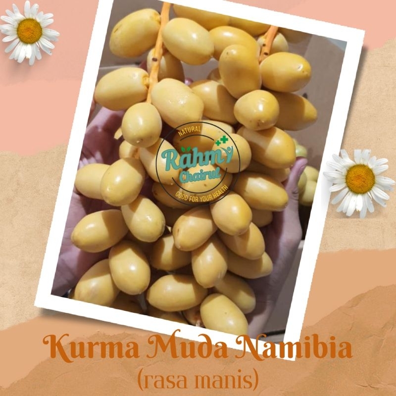 Jual 500GR KURMA MUDA FRESH BUKAN FROZEN KUNING DAN KURMA MERAH UNTUK ...