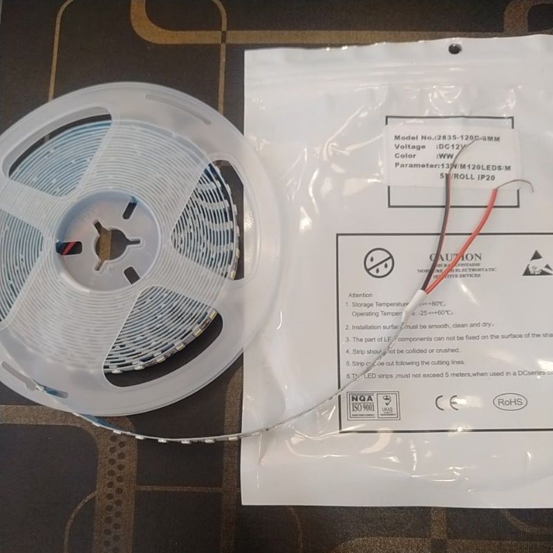 Jual ecova LED strip mata kecil 2835/120 led | Shopee Indonesia