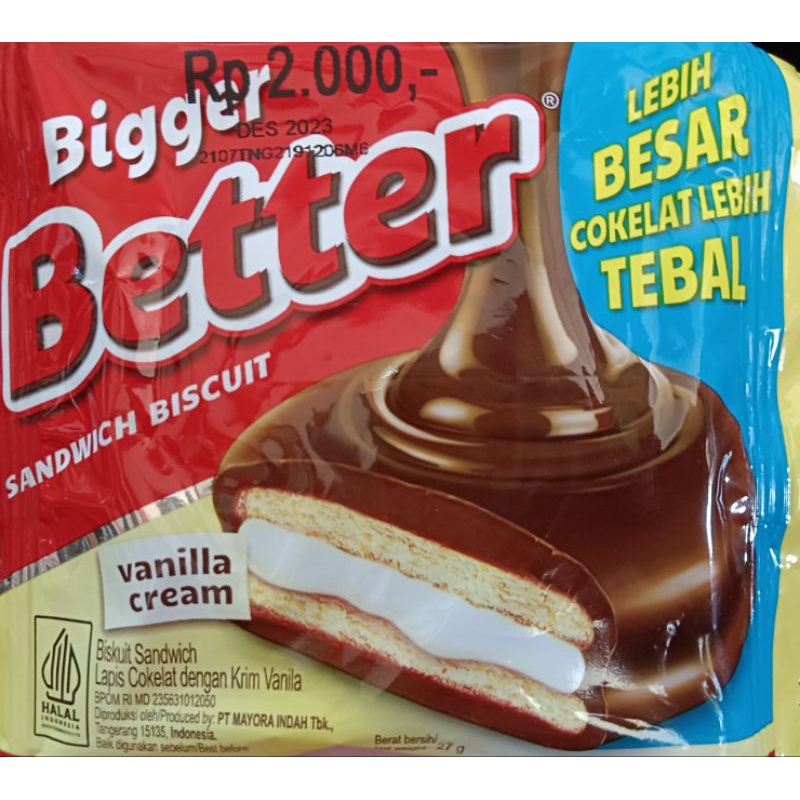 Jual Better 27gr (10pcs) | Shopee Indonesia
