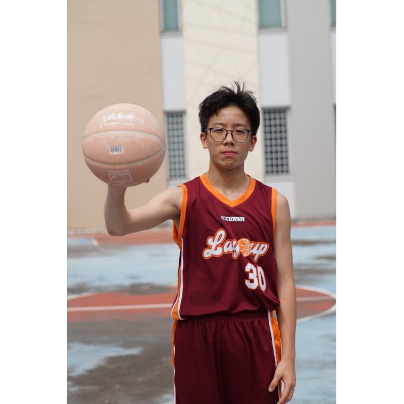 Jual CURVA LAY-UP BASKETBALL BASIC JERSEY | Shopee Indonesia