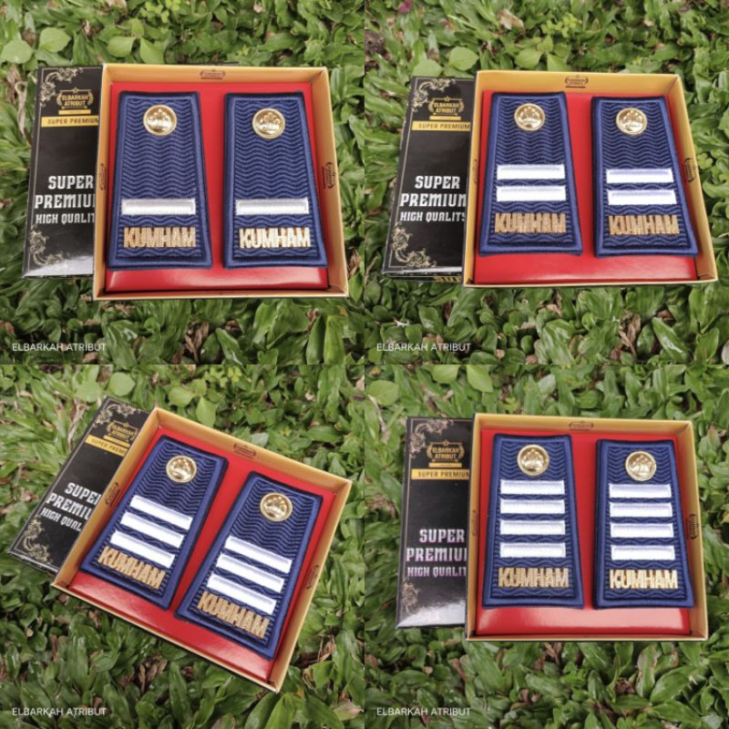 Jual Pangkat PDH KEMENKUMHAM BORDIR NAVY GOLONGAN 2A/2B/2C/2D(COD ...