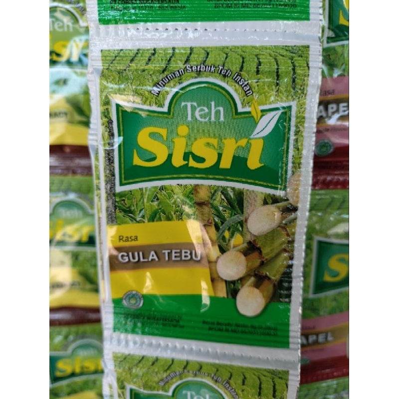 Jual Teh Sisri Renceng Isi 10 sachet beraneka rasa | Shopee Indonesia