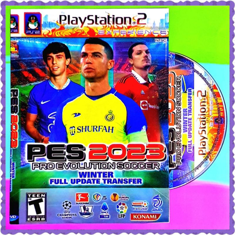 Jual KASET PLAYSTATION2 PES 2023 FULL UPDATE TRANSFER - KASET PS2 SEPAK ...