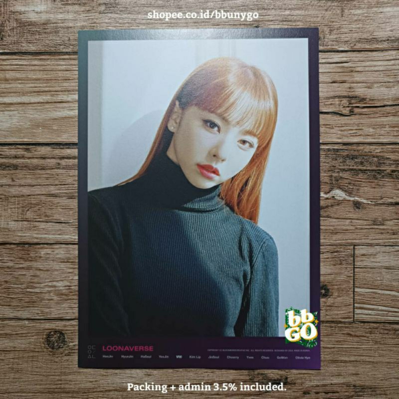 Jual WTS LOONA Vivi Mini Poster LOONAVERSE Concert | Shopee Indonesia