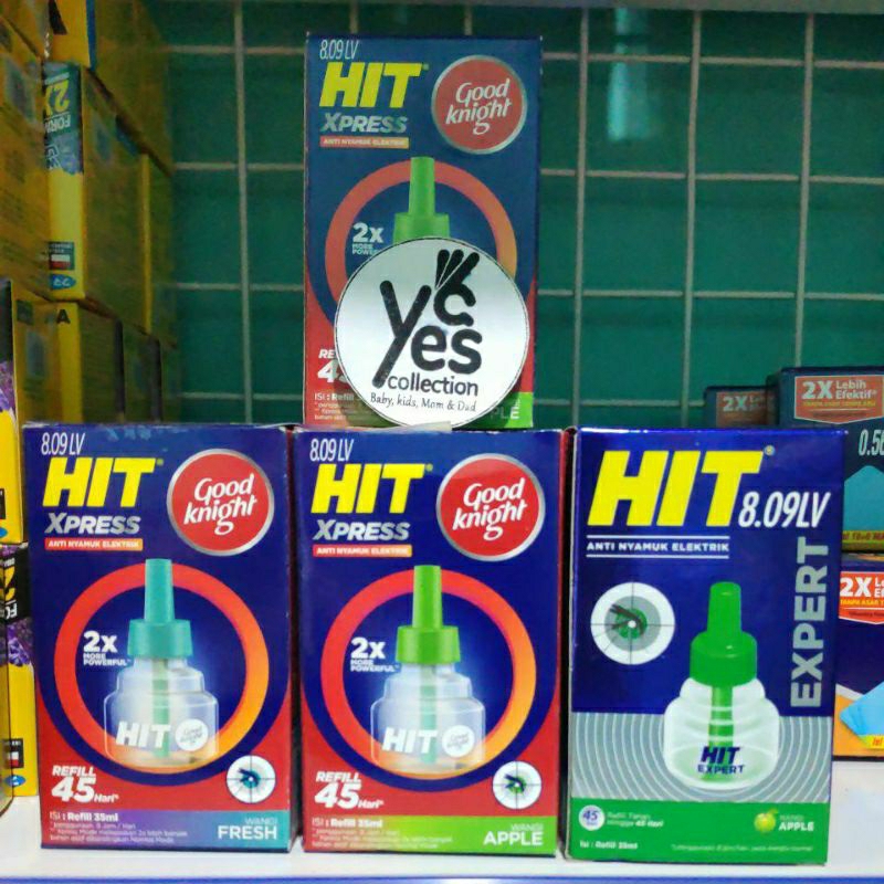 Jual Hit Xpress isi ulang 35ml Wangi Fresh Apple Expert liquid 45 malam ...