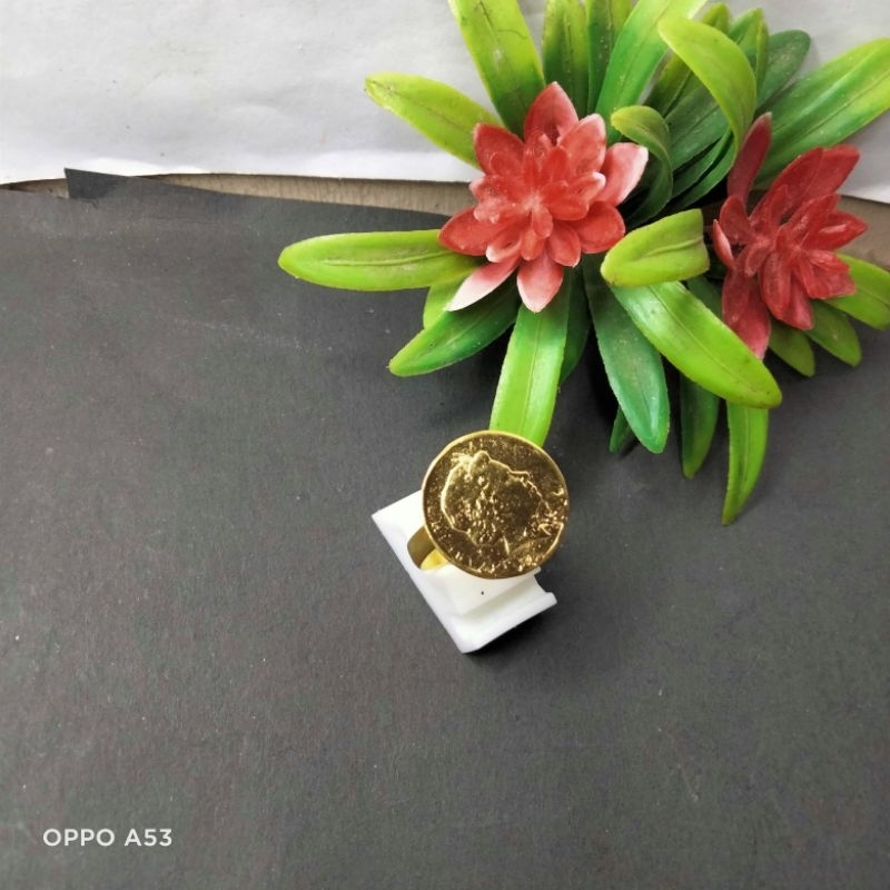 Jual CinCin koin dolar mirip emas kuno asli(Jinar) | Shopee Indonesia