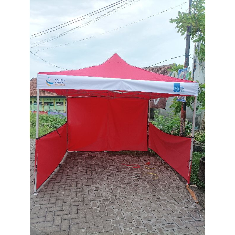 Jual Tenda Lipat Matic 3x3 Custom komplit Dinding Backdrop | Shopee ...
