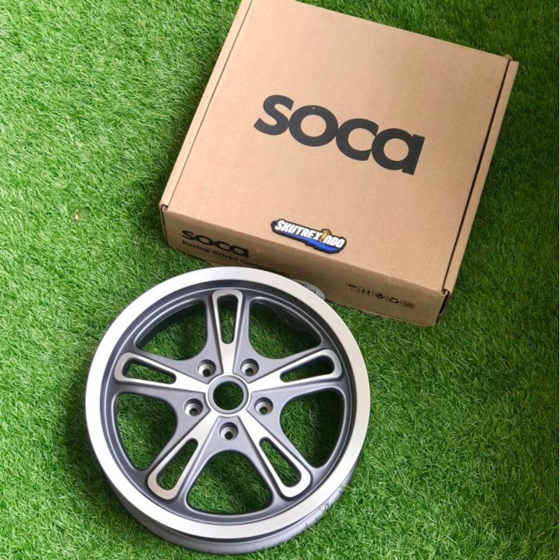 Jual Velg SOCA R-AF Grey 12inch Front Vespa Sprint Primavera S LX GTS ...