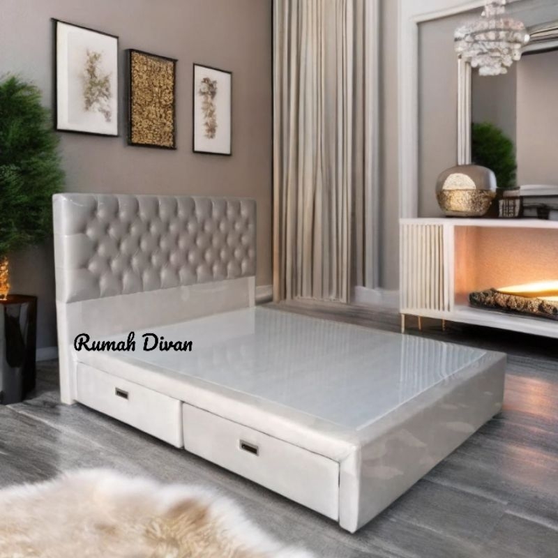 Jual DIVAN DIPAN RANJANG TEMPAT TIDUR 2 DAN 4 LACI BESAR UK.200x200 ...