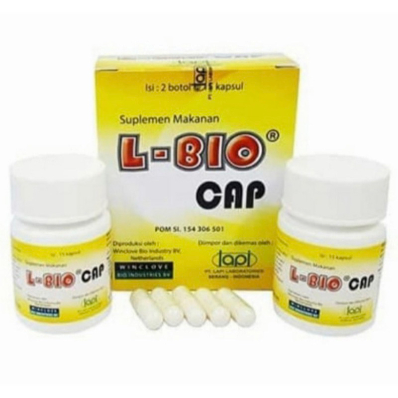 Jual L bio capsul per pcs ( probiotik pencernaan & diare ) | Shopee ...