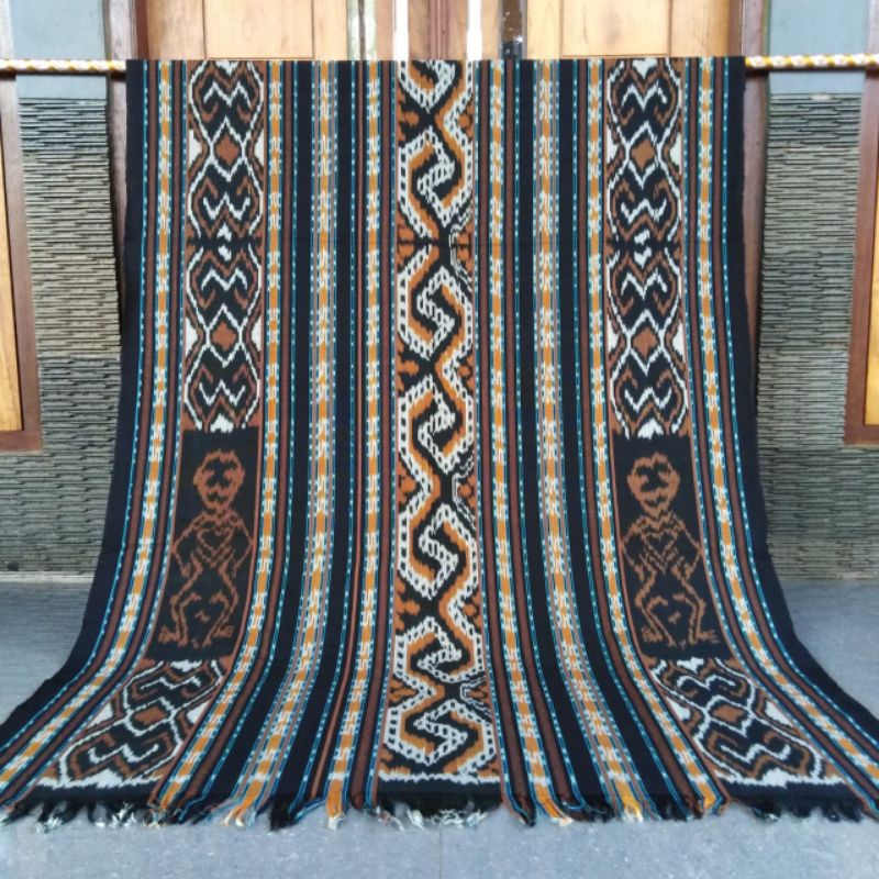 Jual kain tenun etnik jepara motif asmat | Shopee Indonesia