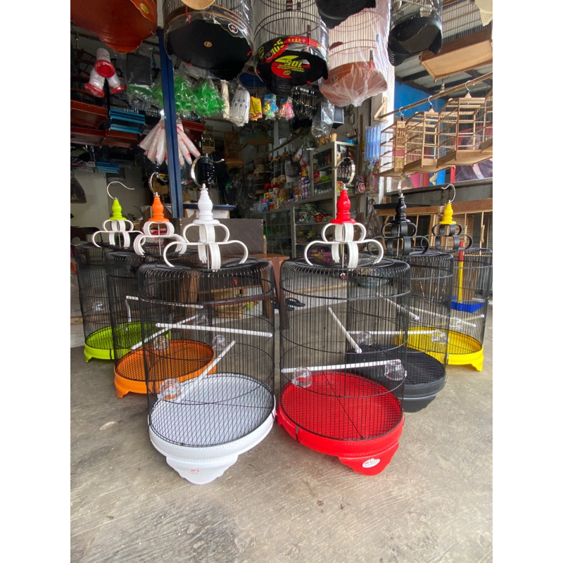 Jual SANGKAR KANDANG BESI JUMBO DIAMETER 42 BUAT JALAK KACER DLL ...