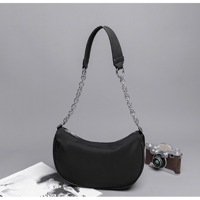 Jual Tas Selempang Nylon Wanita Tas Bahu Cewek 2 in 1 GC 8206 | Shopee ...