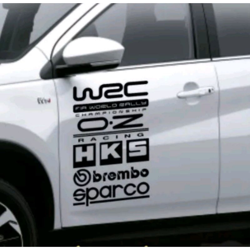 Jual STICKER MOBIL WRC | Shopee Indonesia